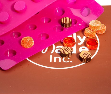 ROUND DISC Chocolate Mold (16 kg) - Silicone Truffle and Chocolate ...